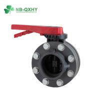 China Gear Type Butterfly Valve DIN ANSI JIS PVC UPVC CPVC Ball Valve for Chemical Industry for sale