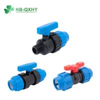 China JIS Standard Flexible Ball Valve for Plumbing PP PVC PPR Valves Pn10 Pn16 Structure for sale
