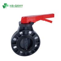 China Gray Plastic Valves PVC UPVC CPVC Ball Valve Wafer Type Butterfly Valve 2