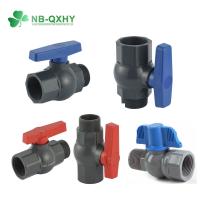 China Plastic UPVC Valve Octagonal Ball Valve Female Male F/M Ball Valve UV Protection Blue for sale