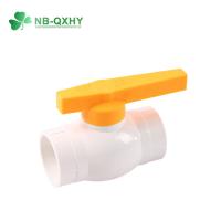 China 2 Pieces Water True Union Ball Valve ABS Handle and Octagonal Shape for Water Control for sale