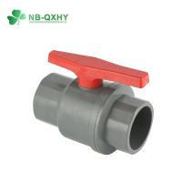 China UPVC EPDM O-Ring Socket Ball Valve in Southeast Asia DIN Standard Straight Through Type for sale