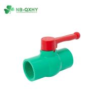 China UV Protection Hot Cold Water Pn25 Stainless Steel Handle PPR Pipe Fittings Ball Valve for sale