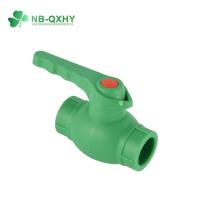 China UV Protection Hot Cold Water Pn25 Stainless Steel Handle PPR Pipe Fittings Ball Valve for sale