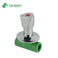 China UV Protection Hot Cold Water Pn25 Stainless Steel Handle PPR Pipe Fittings Ball Valve for sale