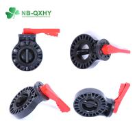 China NB-QXHY CPVC UPVC 304 DN50-200 DIN Standard PVC Water Butterfly Valve for Industrial for sale