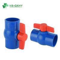 China BS Standard Green Plastic PVC/UPVC Threaded Octagonal Ball Valve for Water in Bangladesh for sale