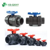 China Indonesia PVC/UPVC Industrial Union Valve with EPDM Seals and ANSI Flexible Ball Structure for sale