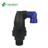 China Plastic Straight Through Type Exhaust Valve Automatic Black Air Vent Valve Form Nb-Qxhy for sale