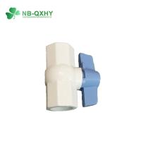 China High Pressure PN1.0-32.0MPa UPVC 1/2 BSPT Thread Octagonal Ball Valve with Plating Cap for sale