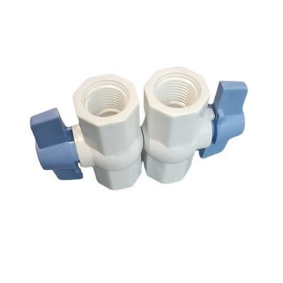 China Nb-QXHY UPVC/PVC 1/2 BS Octagonal Ball Valve Plastic Valve with Peru Style Request Sample for sale