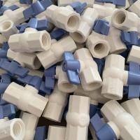 China Nb-QXHY UPVC/PVC 1/2 BS Octagonal Ball Valve Plastic Valve with Peru Style Request Sample for sale