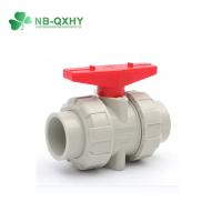 China Pph Electric/Pneumatic Actuator True Union Ball Valve with Bracket and UV Protection for sale