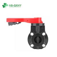 China Manual Driving Mode NB-QXHY 150psi UPVC PVC Worm Gear Butterfly Valve with EPDM O-Ring for sale