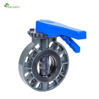 China JIS/DIN/BS/ANSI/NPT/BSPT Standard 50-100mm PVC Two PCS Ball Valve for Household Usage for sale