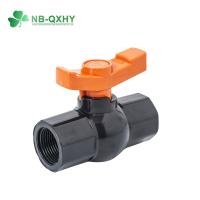 China High Temperature Resistant PVC/UPVC Plastic Octagonal Ball Valve for Middle East Industry for sale