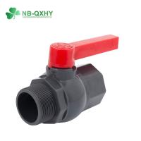 China High Temperature Resistant PVC/UPVC Plastic Octagonal Ball Valve for Middle East Industry for sale