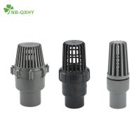 China Plumbing Material Plastic PVC Foot Valve with Socket and Threaded Nominal Pressure Pn10 for sale