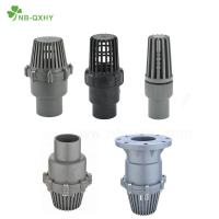 China Plumbing Material Plastic PVC Foot Valve with Socket and Threaded Nominal Pressure Pn10 for sale