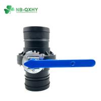 China Middle East Radiation Protection PE Butterfly Valve with Manual Driving Mode NB-QXHY for sale