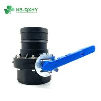 China Middle East Radiation Protection PE Butterfly Valve with Manual Driving Mode NB-QXHY for sale
