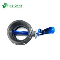 China Middle East Radiation Protection PE Butterfly Valve with Manual Driving Mode NB-QXHY for sale