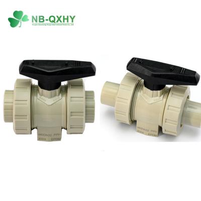 China Flexible Ball Valve Industrial Electric/Pneumatic Actuator Butt Welding Pph True Union for sale