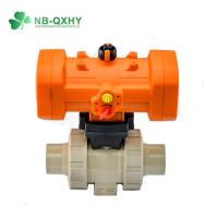 China Flexible Ball Valve Industrial Electric/Pneumatic Actuator Butt Welding Pph True Union for sale
