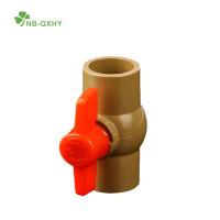 China Customize UPVC Compact Ball Valve with Multiple Handle Styles to Suit Your Requirements for sale