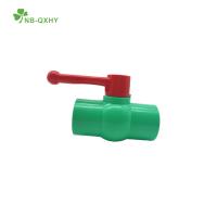 China Compact Structure Nb-Qxhy CPVC Green Handle Ball Valve for Bangladesh Market Sale for sale