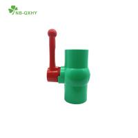 China Compact Structure Nb-Qxhy CPVC Green Handle Ball Valve for Bangladesh Market Sale for sale