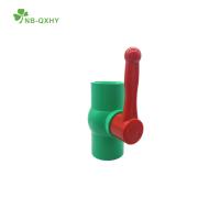 China Compact Structure Nb-Qxhy CPVC Green Handle Ball Valve for Bangladesh Market Sale for sale