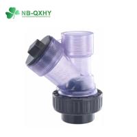 China Water Treatment PVC-U Check Valve Y Type with UV Radiation and Media Water for sale