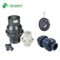 China Water Treatment PVC-U Check Valve Y Type with UV Radiation and Media Water for sale