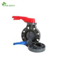 China Fixed Structure Nb-Qxhy PVC Butterfly Valve with Flange Water Household Usage for sale