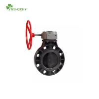 China Fixed Structure Nb-Qxhy PVC Butterfly Valve with Flange Water Household Usage for sale
