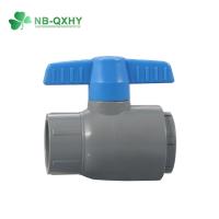 China OEM PVC Plumbing Pipe Fittings Union Ball Valve for Bangladesh Nominal Pressure Pn10 for sale
