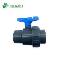 China OEM PVC Plumbing Pipe Fittings Union Ball Valve for Bangladesh Nominal Pressure Pn10 for sale