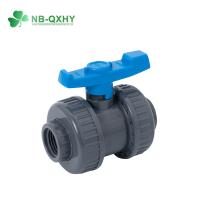 China OEM PVC Plumbing Pipe Fittings Union Ball Valve for Bangladesh Nominal Pressure Pn10 for sale