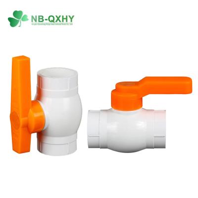 China Handle Type NB-QXHY PVC Plastic Pipe Fitting High Pressure Ball Valve for Water Irrigation for sale