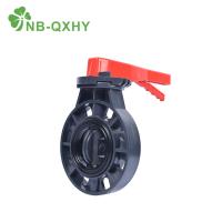 China Centre Sealing PVC UPVC Wafer Type Butterfly Valve for Industrial Needs 50mm-200mm Size for sale
