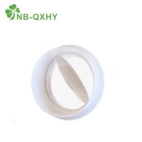 China Ordinary Temperature PVC/UPVC Ventilation Fitting Round Check Valve for HVAC System for sale