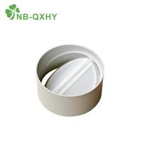 China Ordinary Temperature PVC/UPVC Ventilation Fitting Round Check Valve for HVAC System for sale