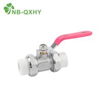 China Thread Connection Form Flexible Ball Valve for Water Brass Core PPR Fitting in Pipe System for sale