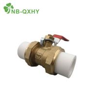 China Thread Connection Form Flexible Ball Valve for Water Brass Core PPR Fitting in Pipe System for sale