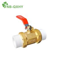 China Hot Water Union Ball Valve Normal Temperature Bypass-Valve OEM Brass for Home Plumbing for sale