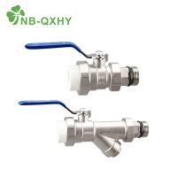 China Hot Water Union Ball Valve Normal Temperature Bypass-Valve OEM Brass for Home Plumbing for sale