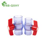 China PVC UPVC Ball Valve for Chemical Industry Transparent/Clear Fish Tank Laboratory for sale