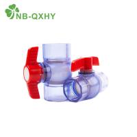 China PVC UPVC Ball Valve for Chemical Industry Transparent/Clear Fish Tank Laboratory for sale
