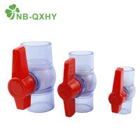 China PVC UPVC Ball Valve for Chemical Industry Transparent/Clear Fish Tank Laboratory for sale